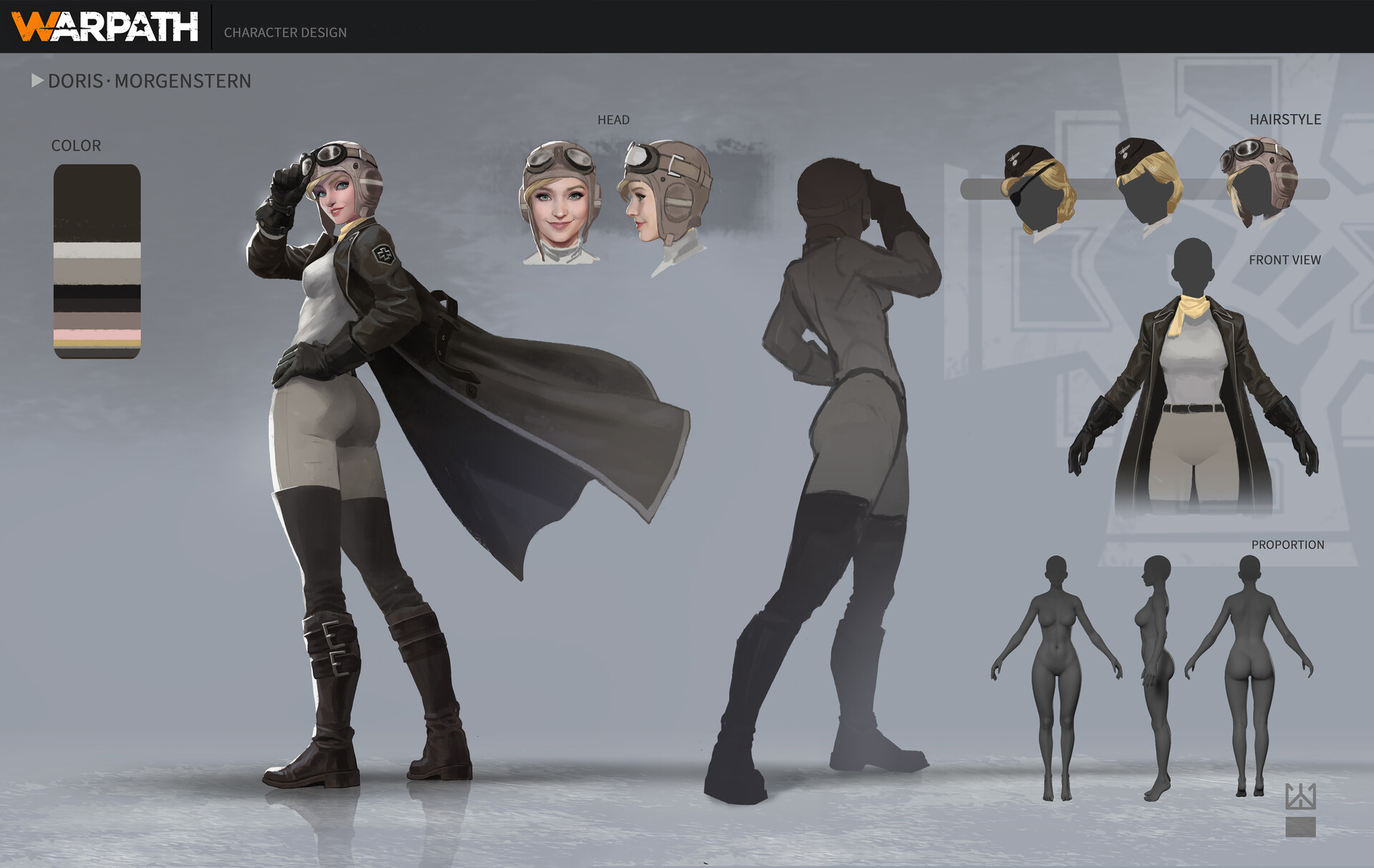 火山火山KAZAN - WARPATH-Character Design