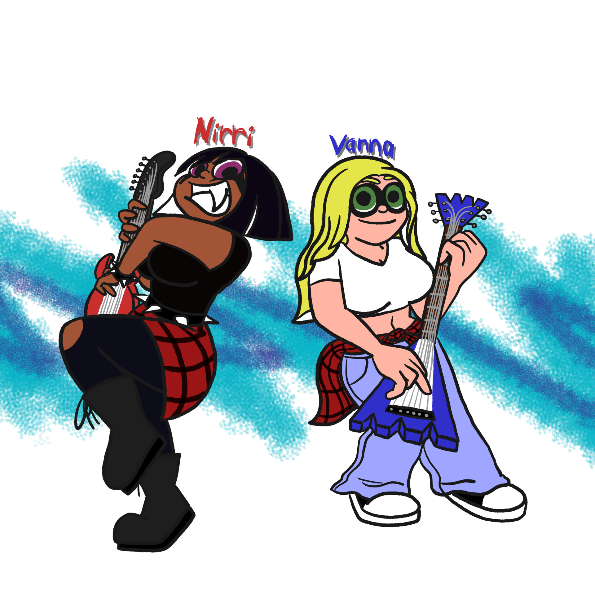 ArtStation - Splatoon 3 Idols Concept: Nirri and Vanna