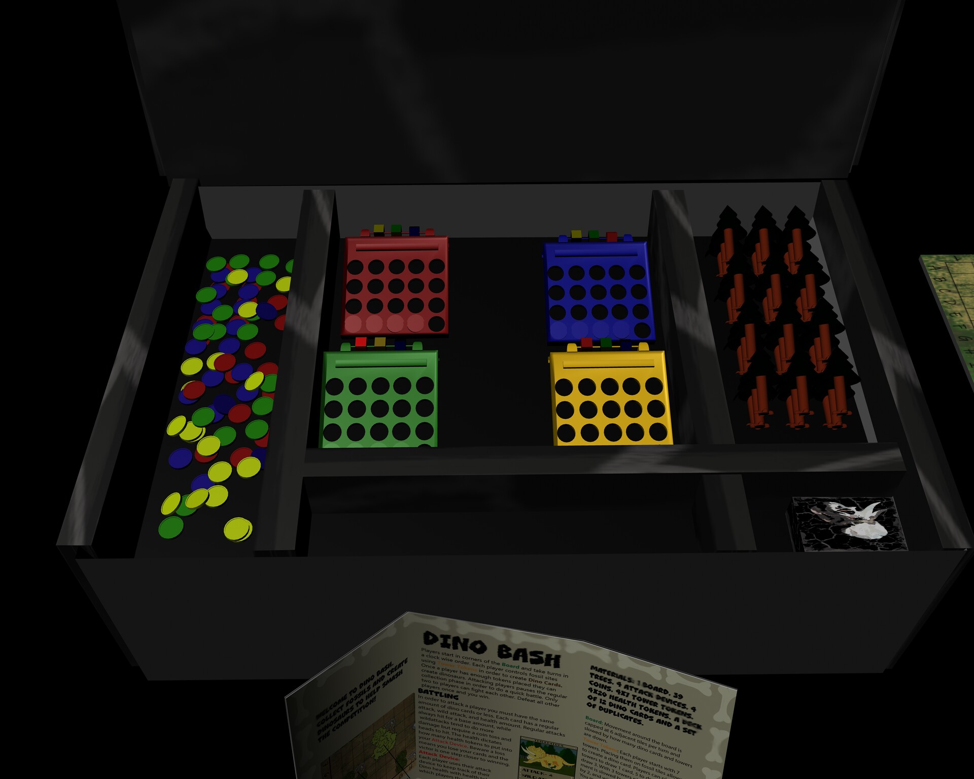 ArtStation - Maya Game Board