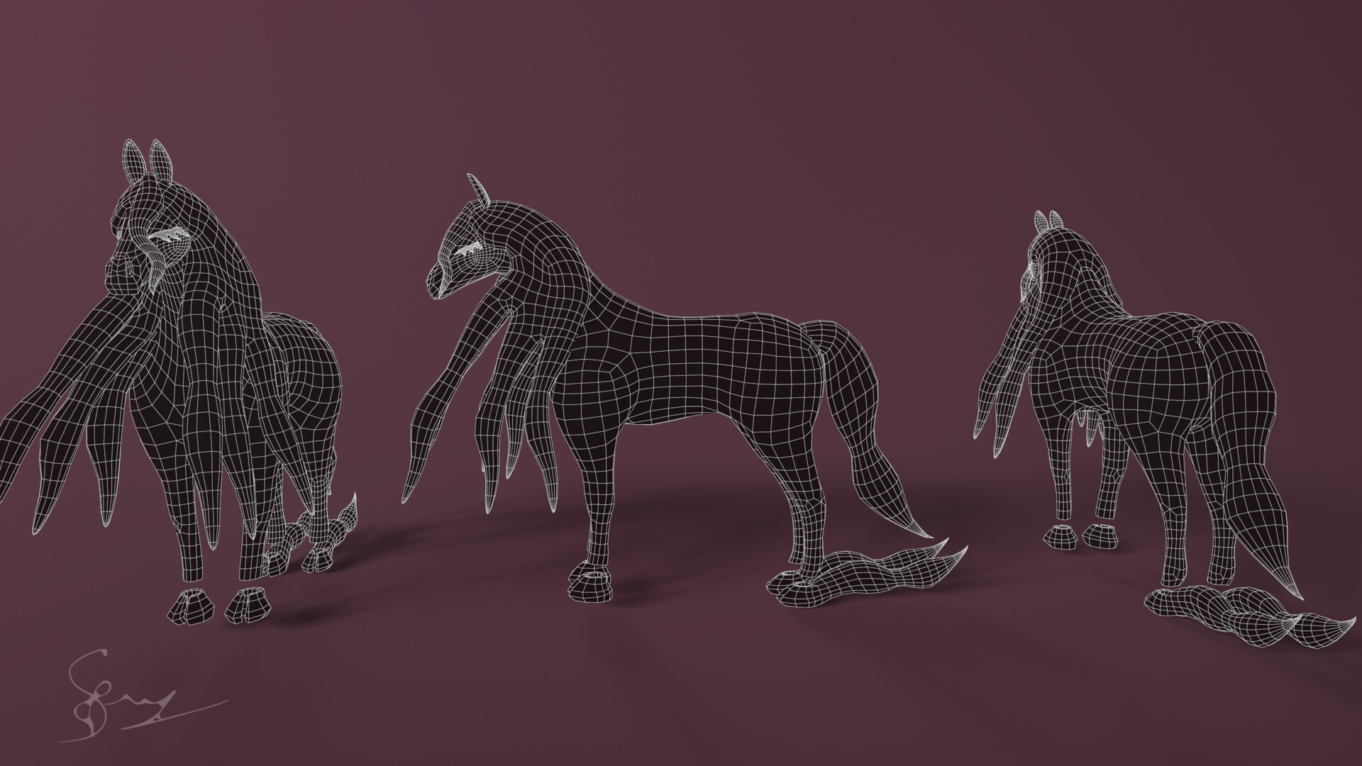 Wilhelm_von_3D - Spectrier fan art 3d model