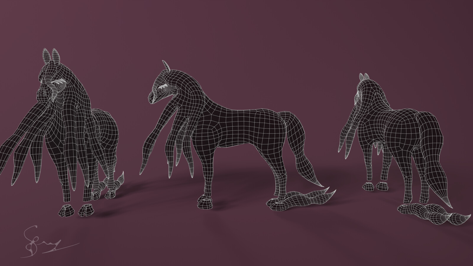 Wilhelm_von_3D - Spectrier fan art 3d model