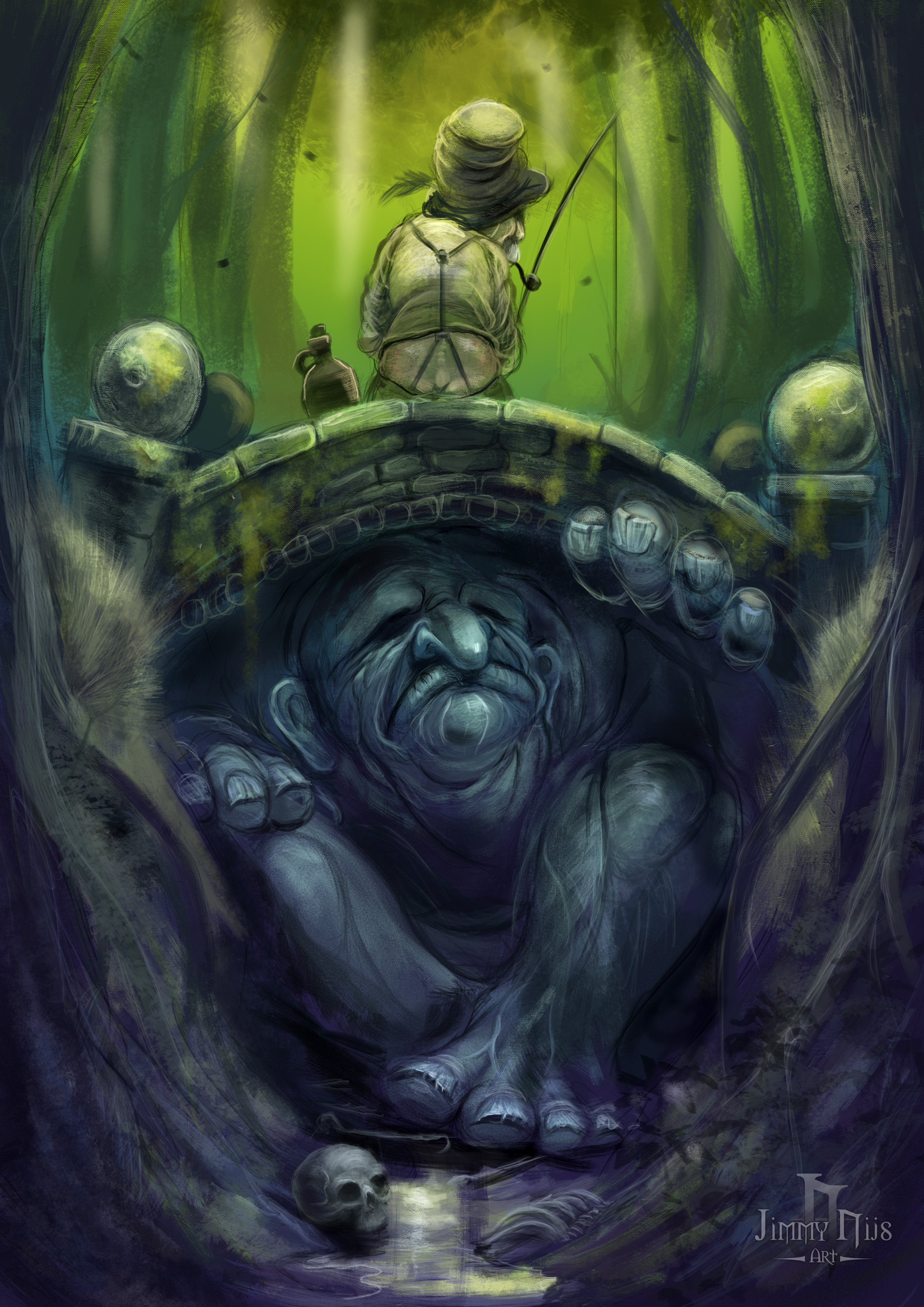 Bridge Troll By Jimmy Nijs R Imaginarytrolls