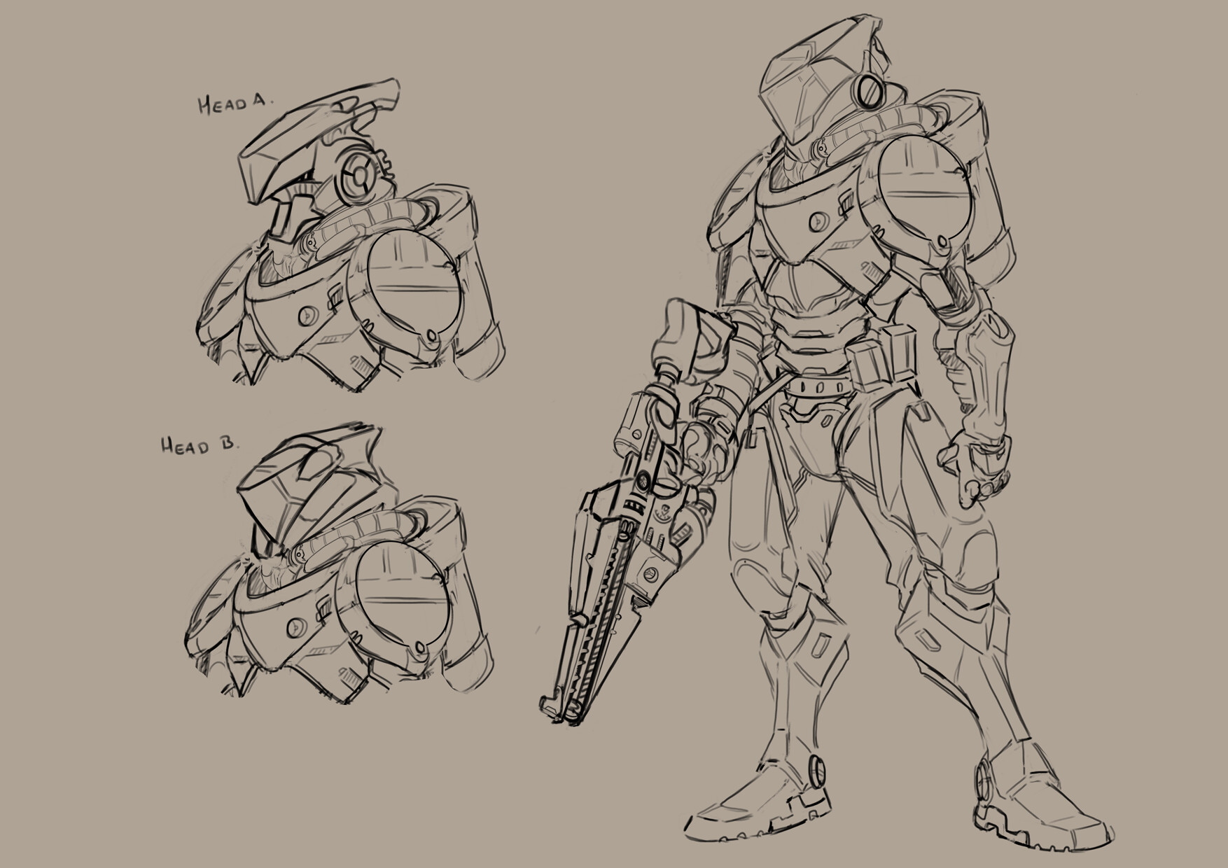 Martin Kirby-Jackson - Mech concepts - Boosted Reality