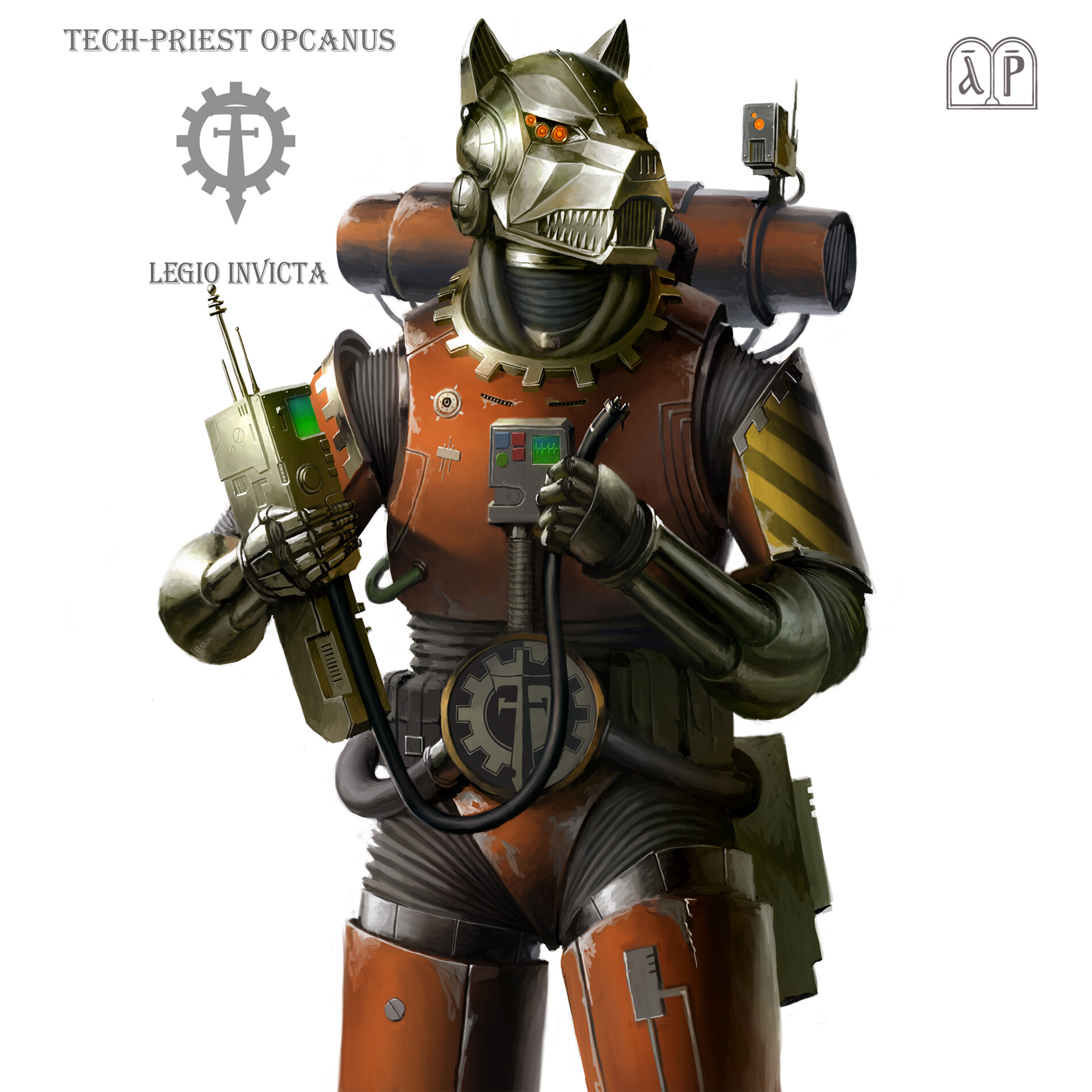 ArtStation - Tech-priest Opcanus