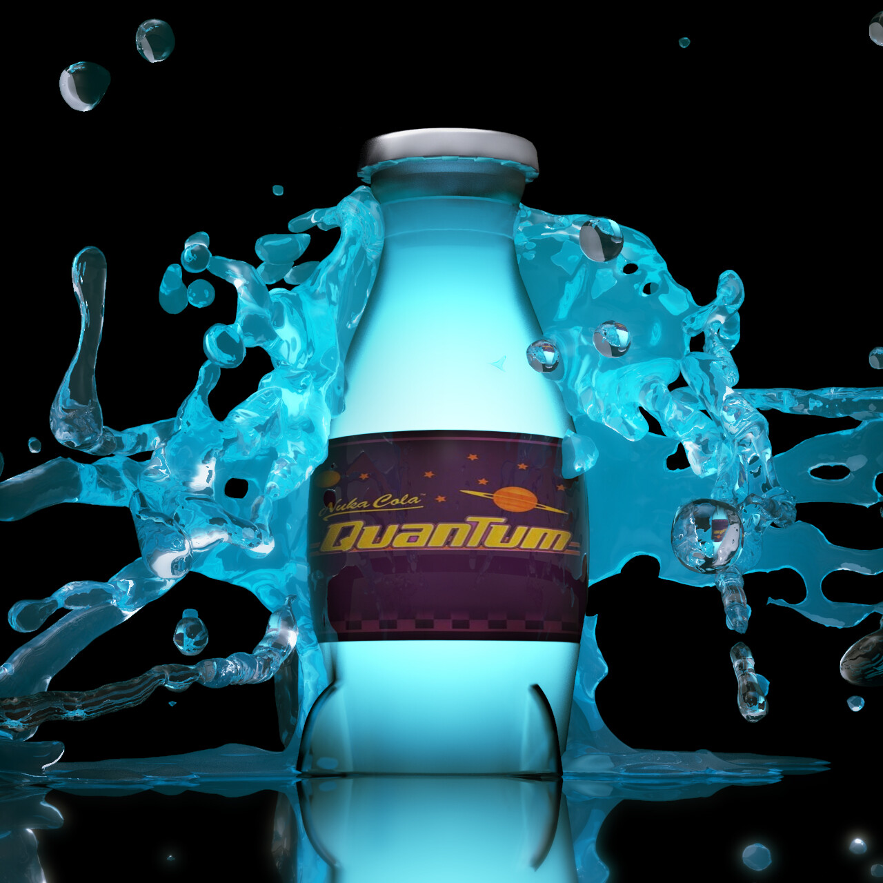 ArtStation - Nuka Cola Quantum Fan Art