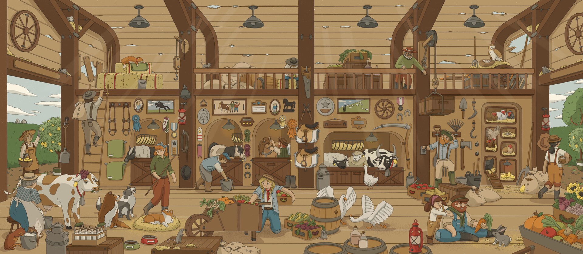 ArtStation - The Barn