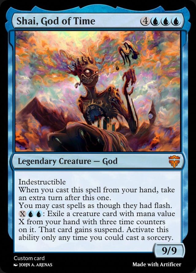 John Arenas - Shai, Egyptian God of Fate, Time, and Destiny