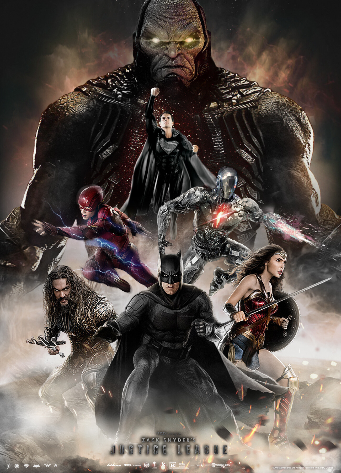 justice league 4k poster