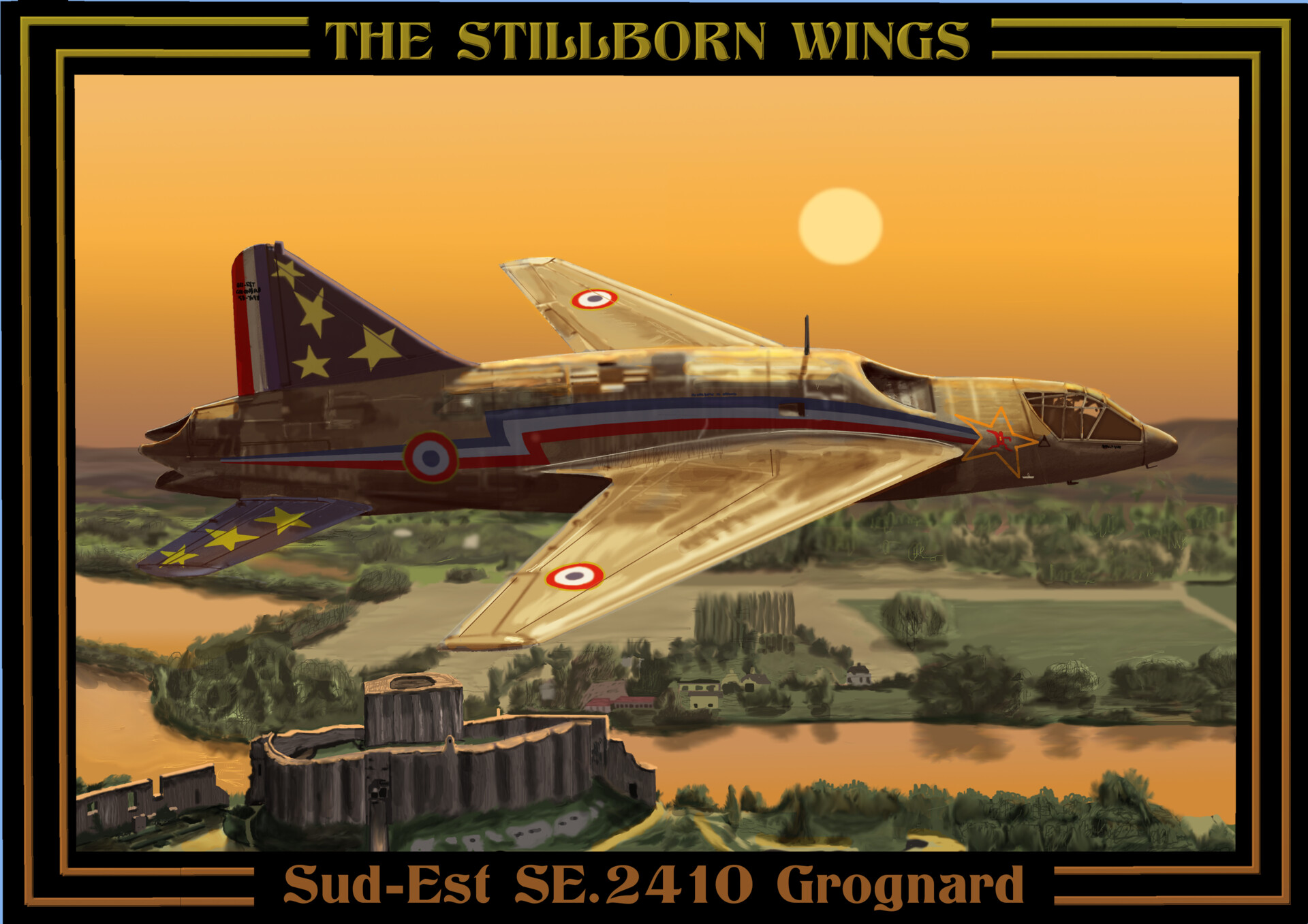 ArtStation - SW - Sud-Est SE.2410 Grognard