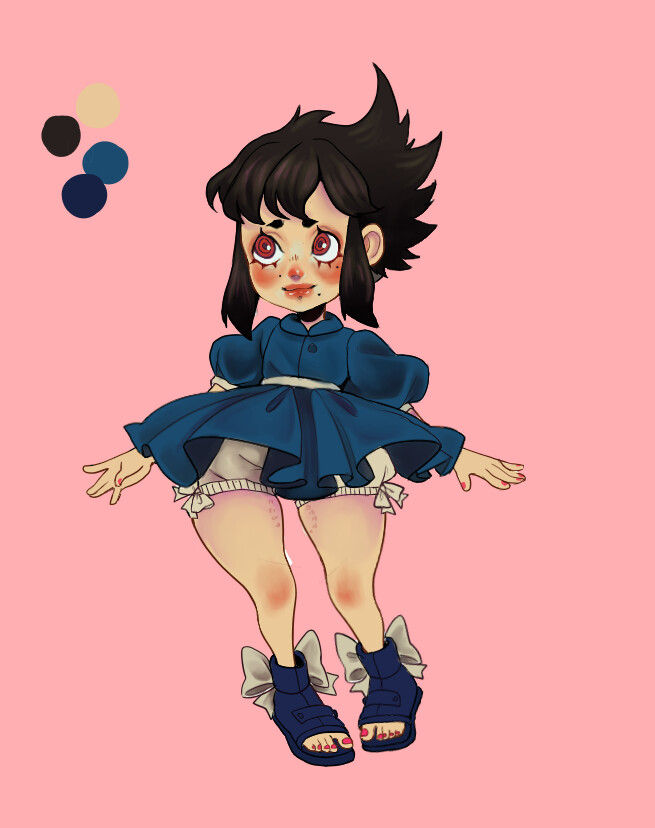 ArtStation - Character reference Sasuke