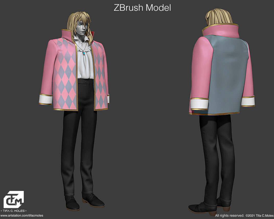 ArtStation Howl Jenkins Pendragon Howl's Moving Castle (3D, 44% OFF