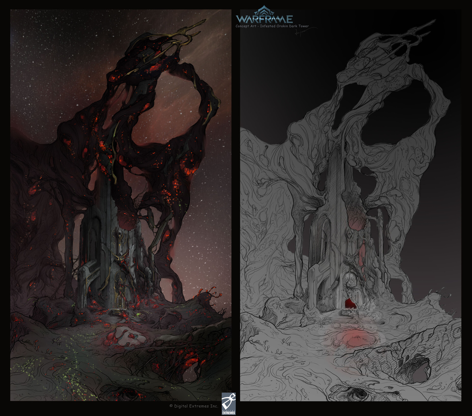 Dejan Ostojic - Warframe - Infested Orokin Tower