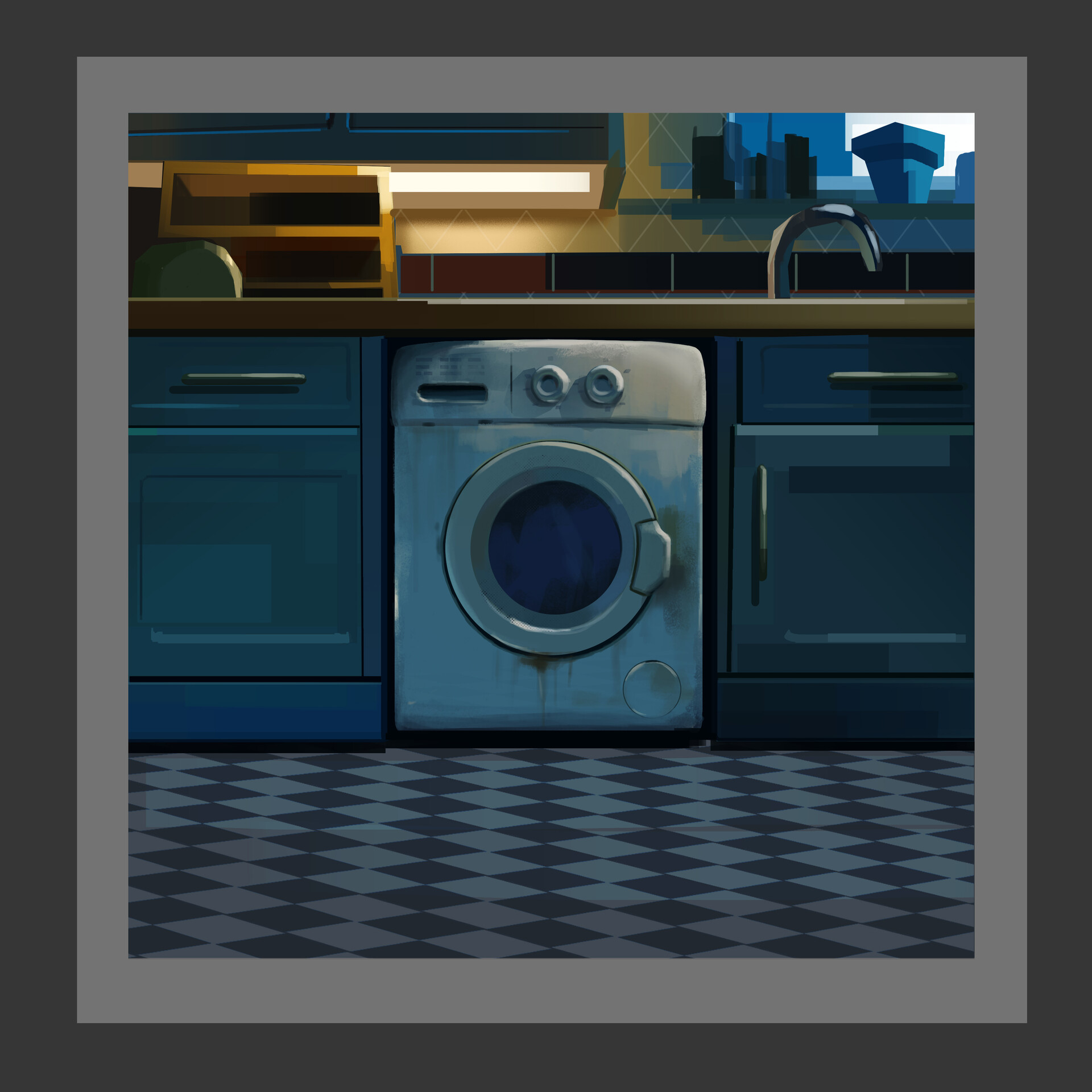 ArtStation - Washing Machine