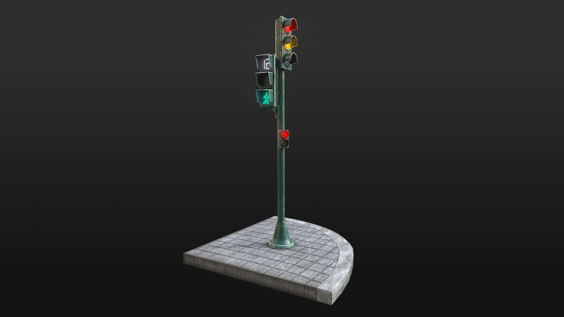 ArtStation - Traffic Light