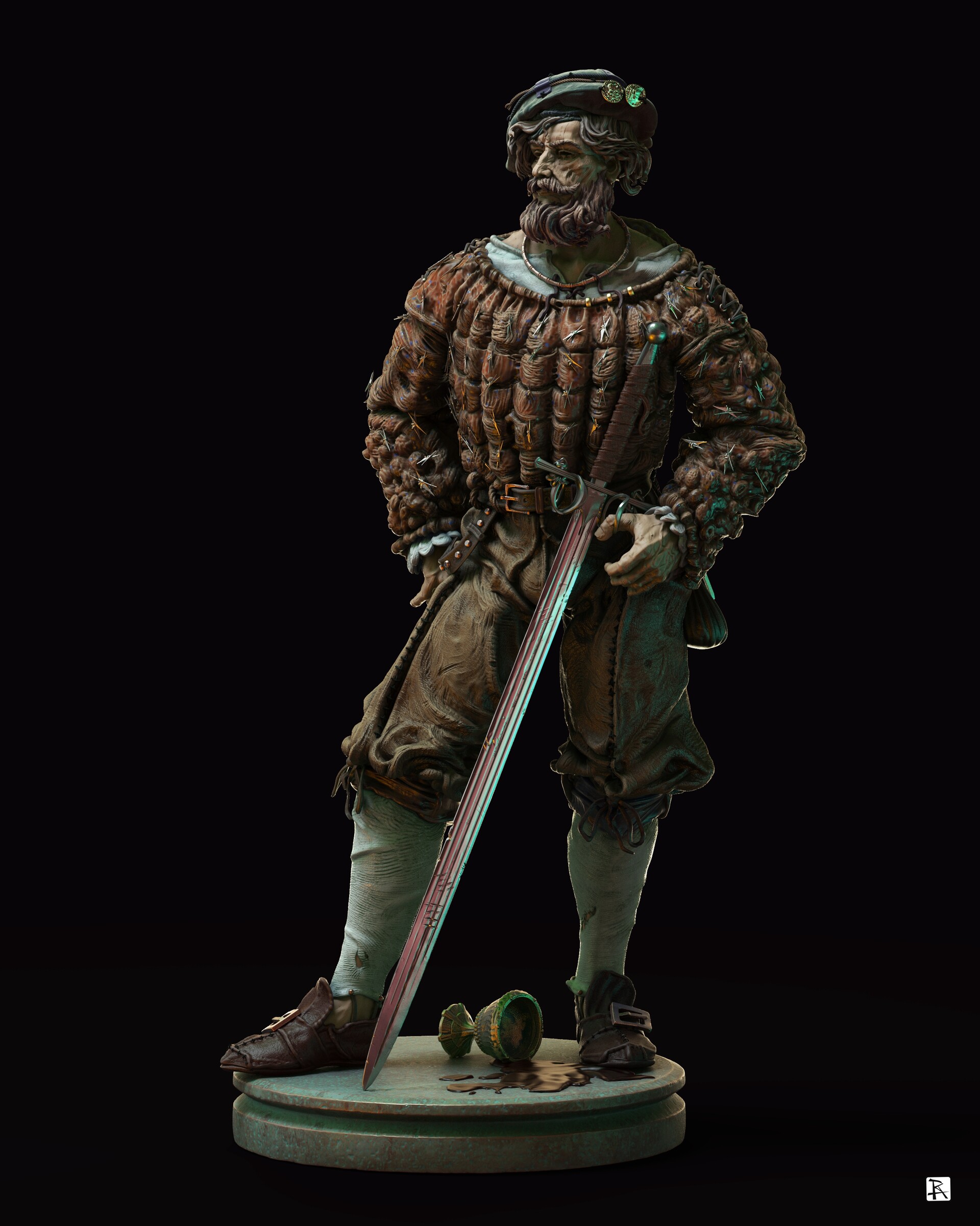 Béres Rudolf Artist - Servant of Death The Victual Brothers Pirate