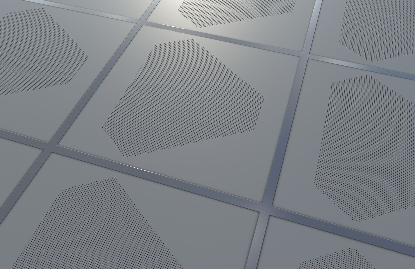 ArtStation - Suspended_ceiling PBR Texture %100 Substance Designer