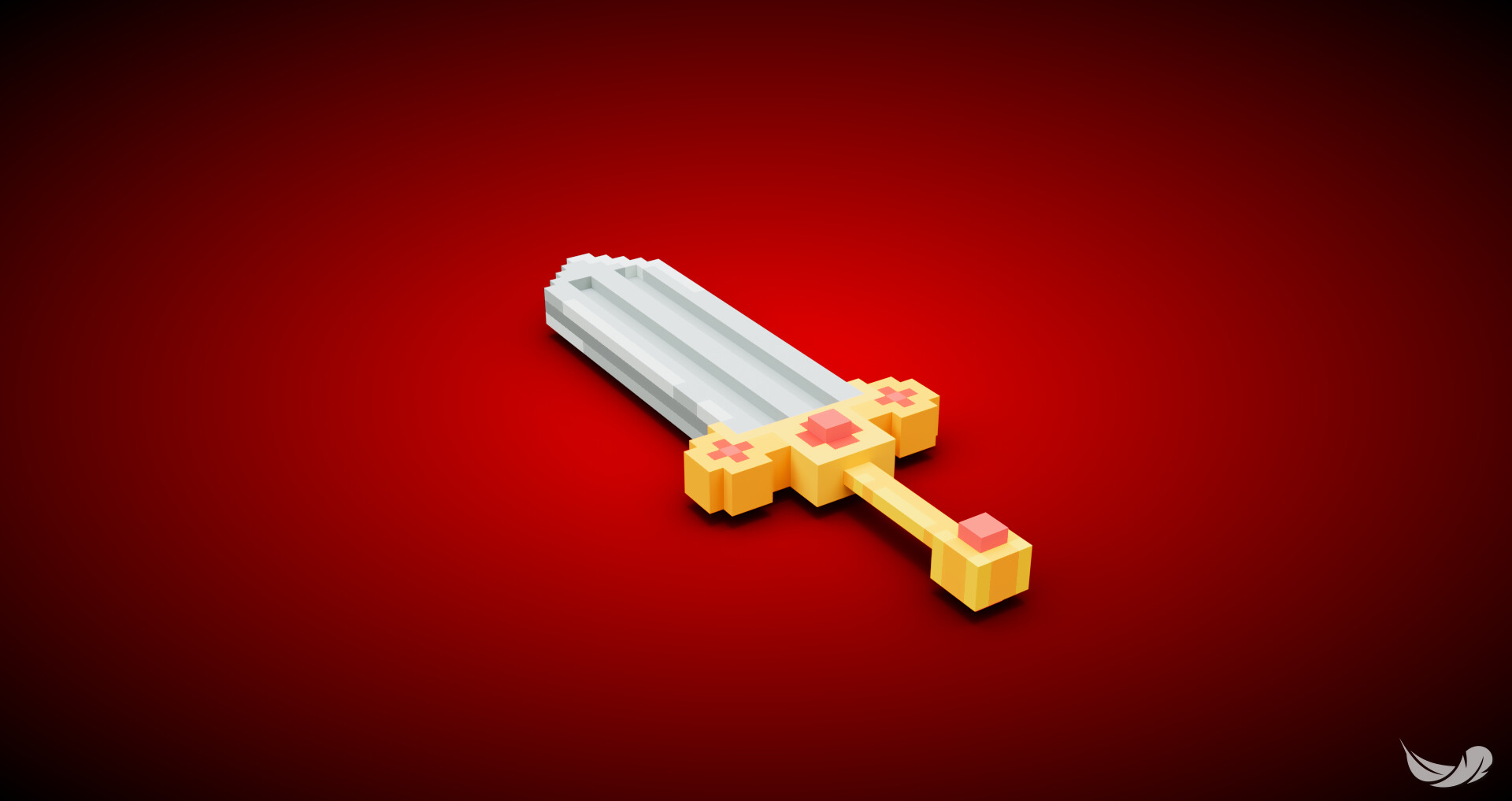 ArtStation - Red Jewel Sword