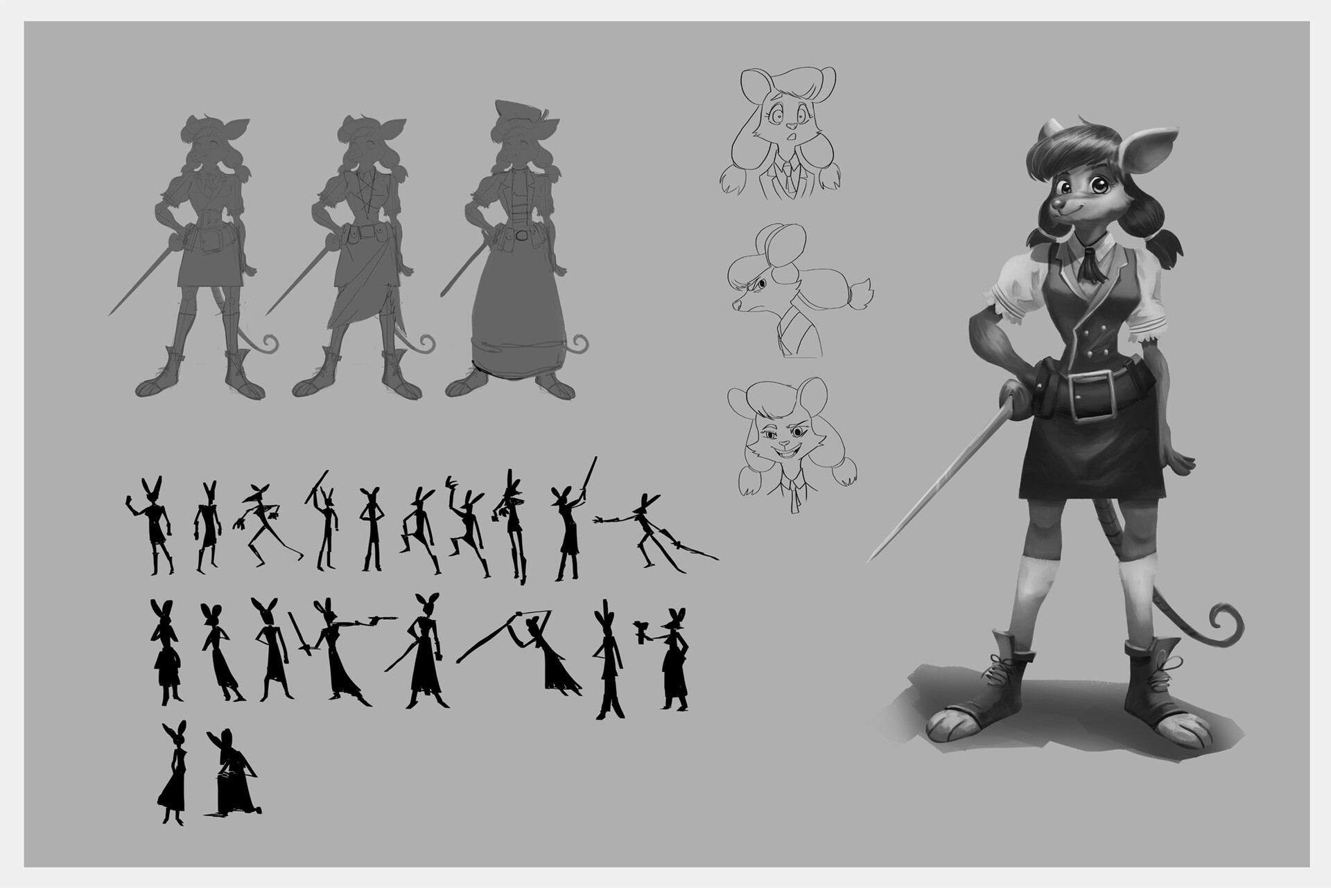 ArtStation - Rat Princess