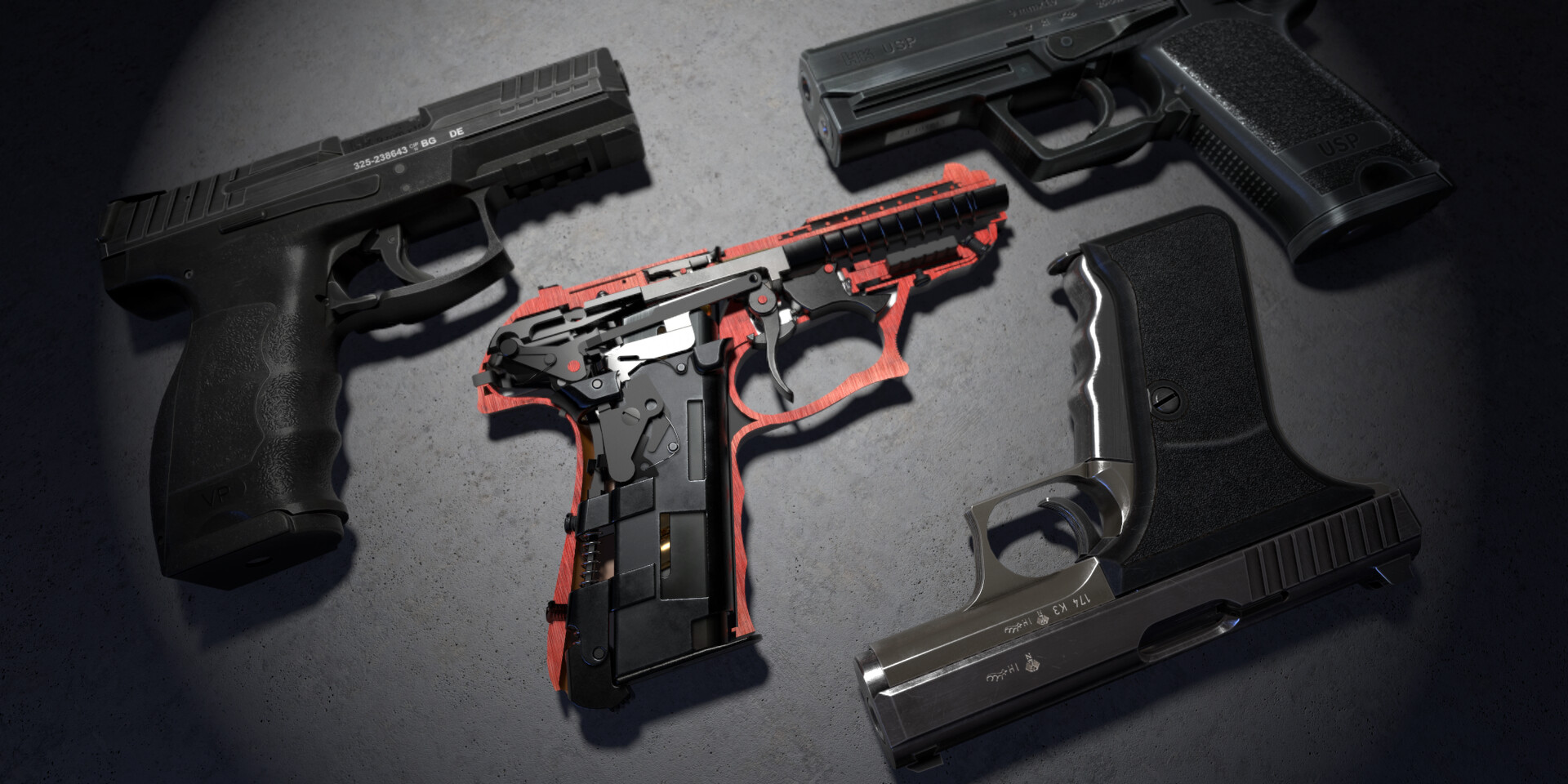 ArtStation - HK P9S CUT
