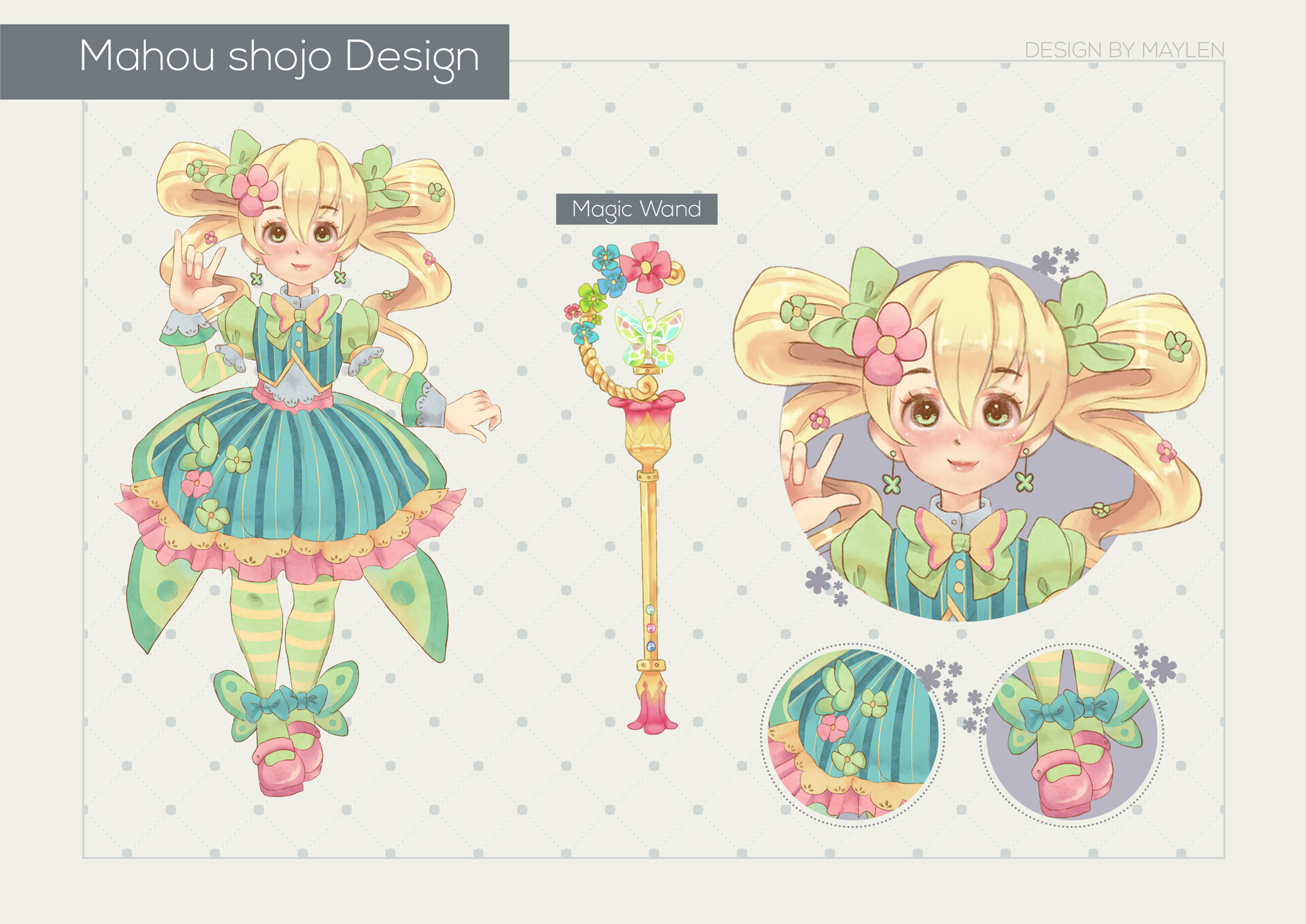 ArtStation - Magical Girl Design - Luminita