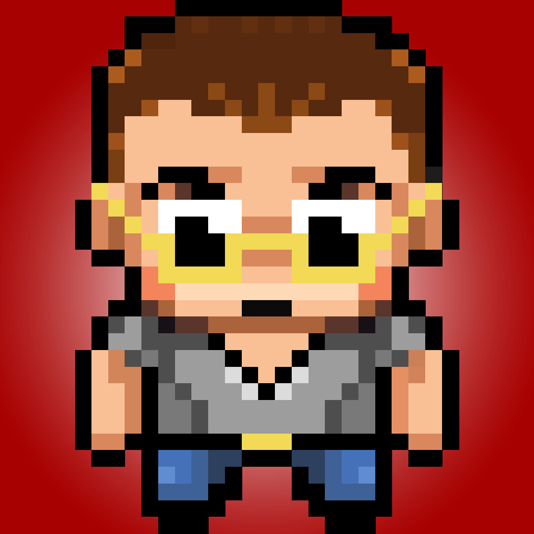 Gregory Ligman - Cool Dude - Pixel Art