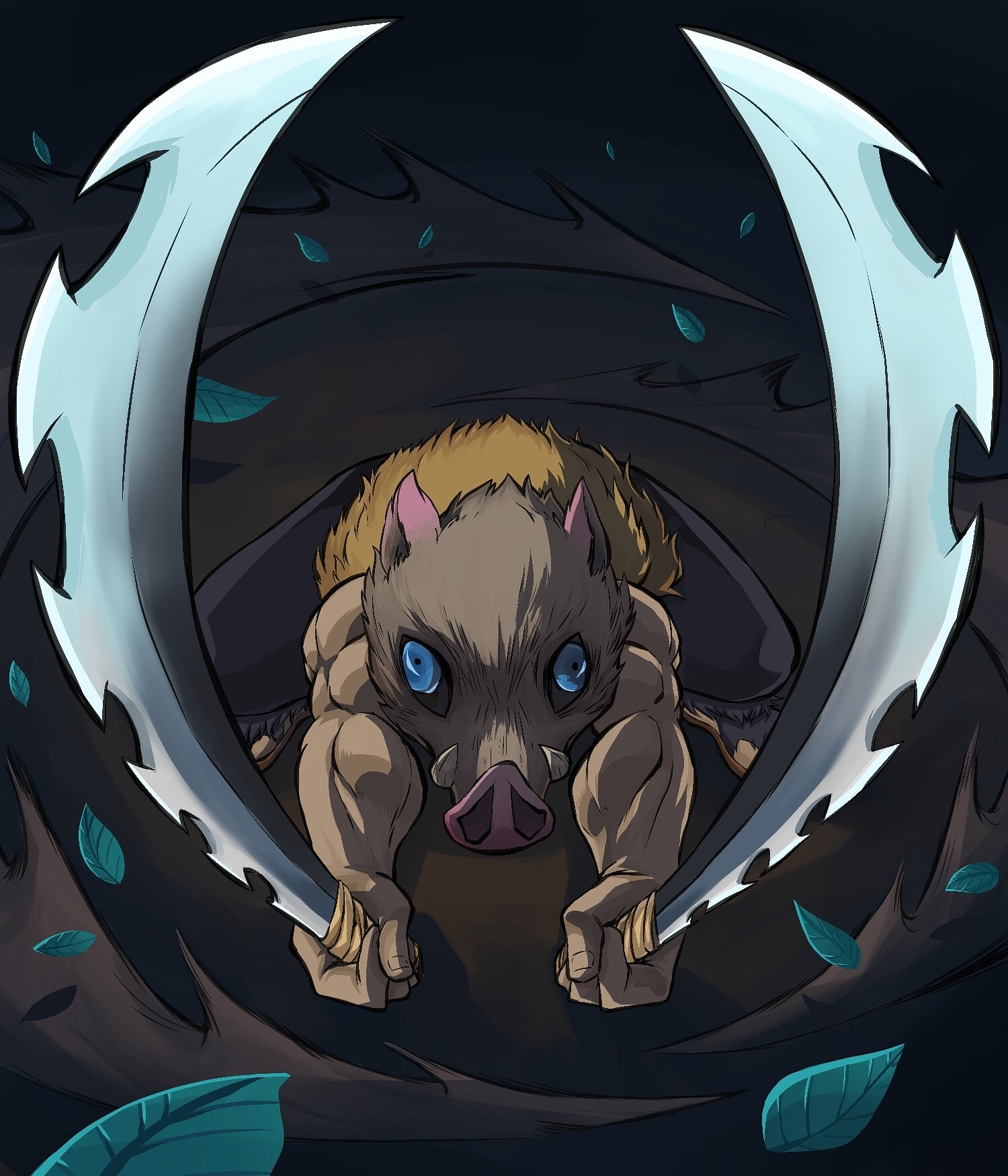 ArtStation - Demon Slayer fanart