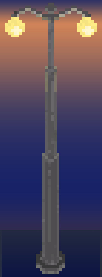 Gregory Ligman - Lamp Post - Pixel Art