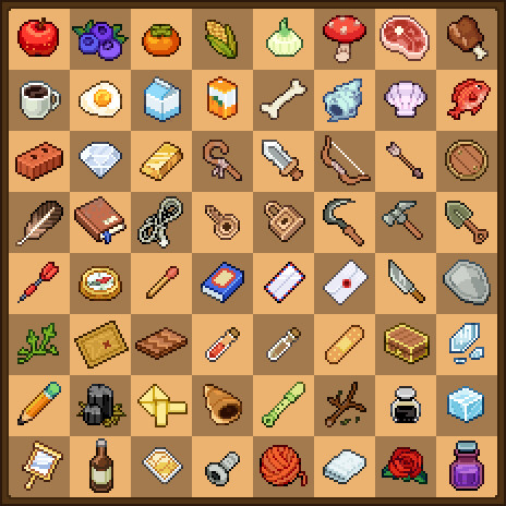 ArtStation - Pixel Items