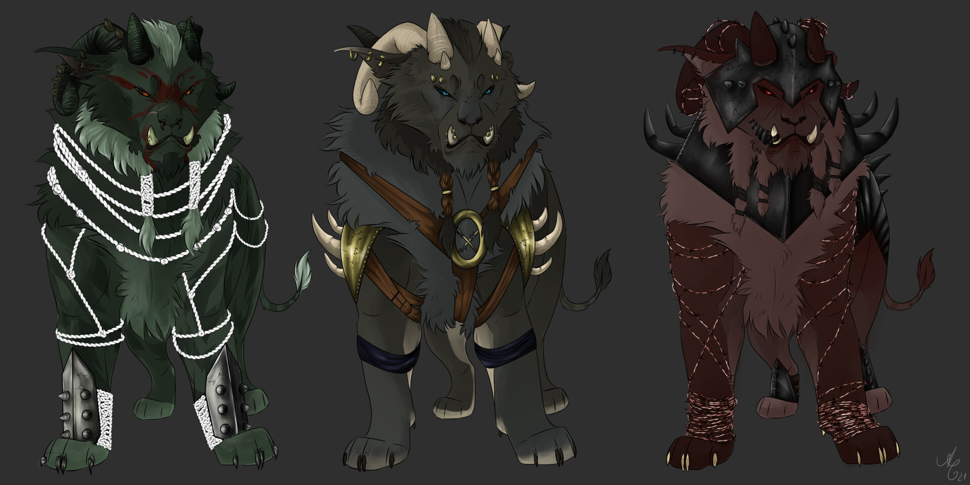 ArtStation - Orc Cat Concepts