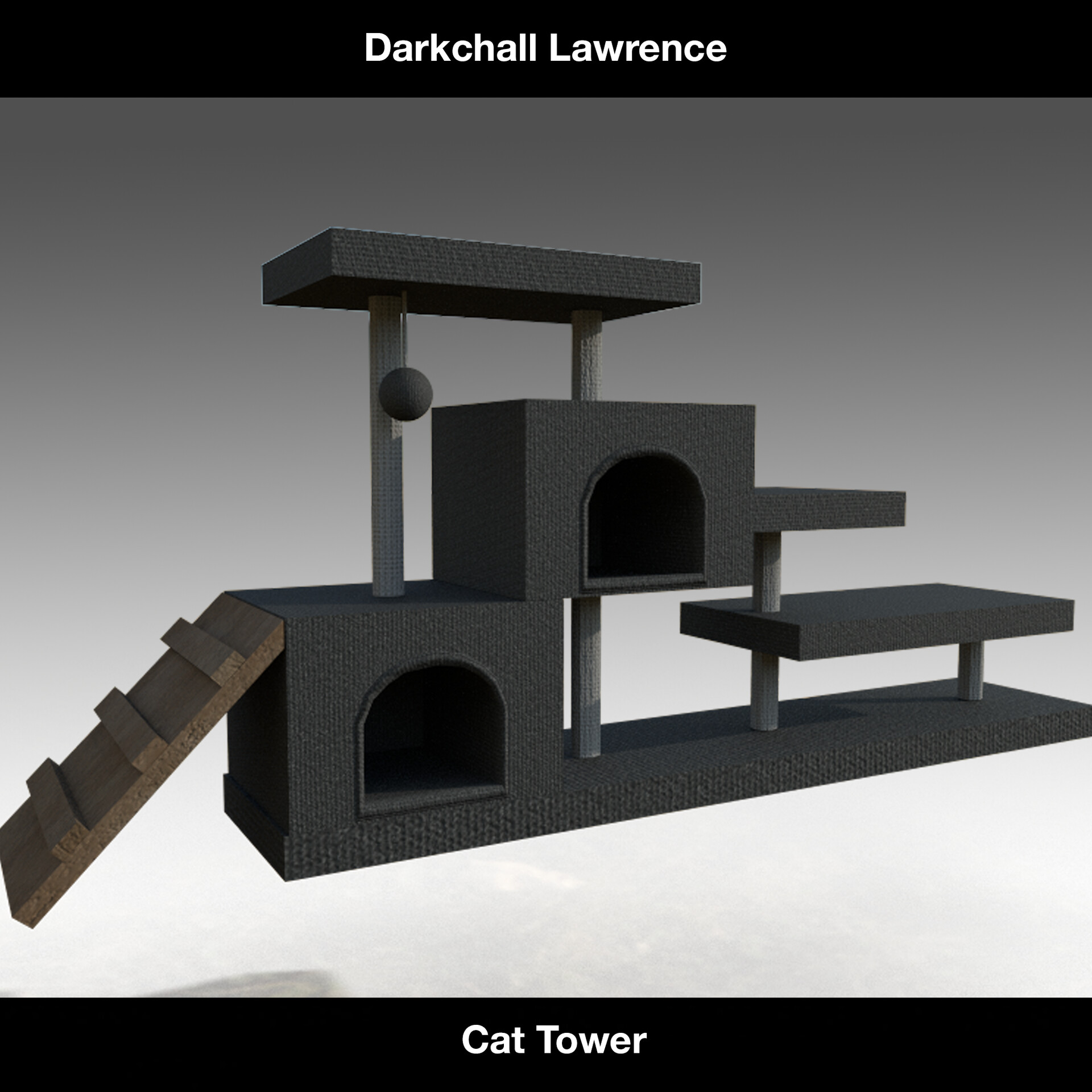 ArtStation - Cat Tower