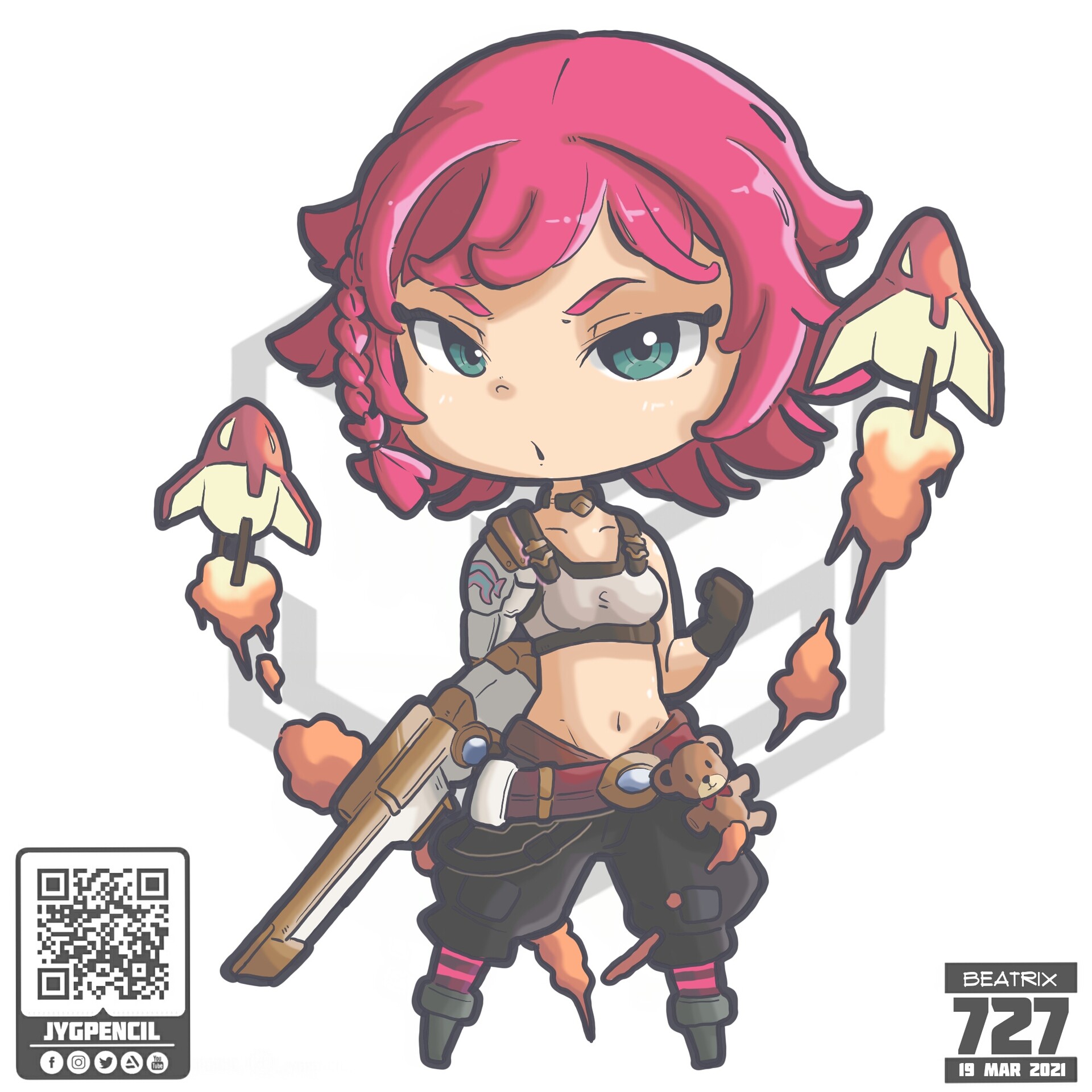 ArtStation - 727: Beatrix [MLBB]