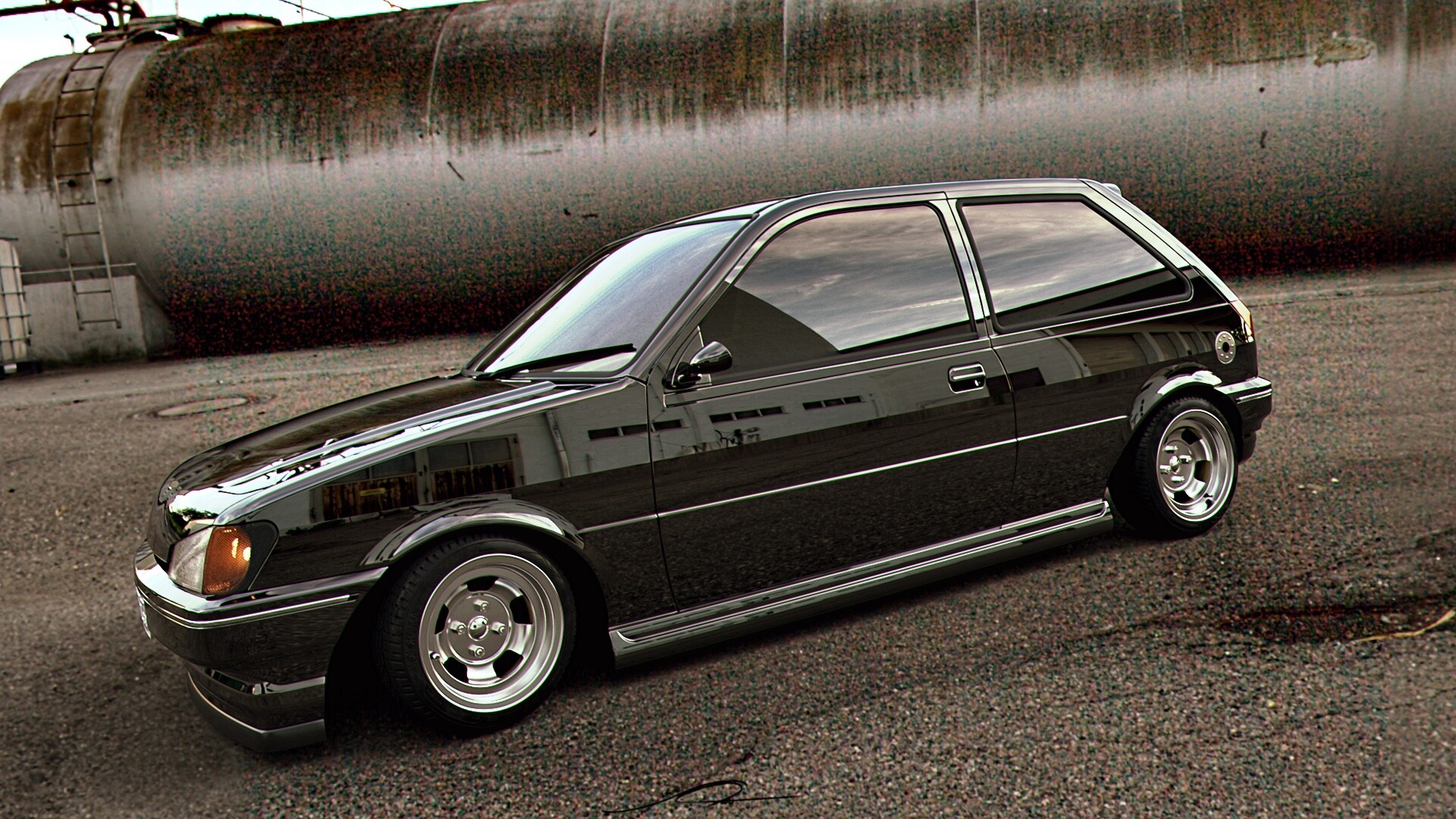 Stephan Tobias - Ford Fiesta MK3 (XR2i undercover)
