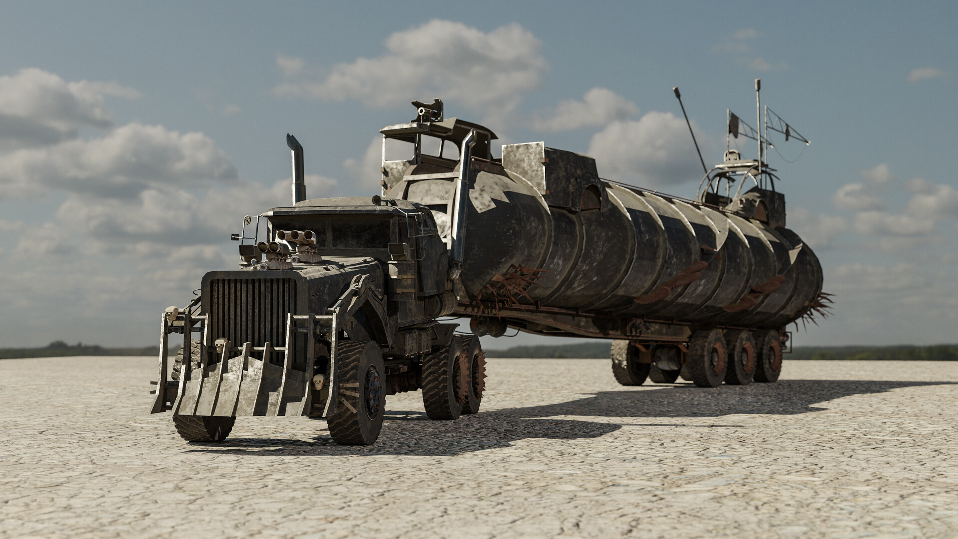 ArtStation - Tatra T815 "The War Rig"