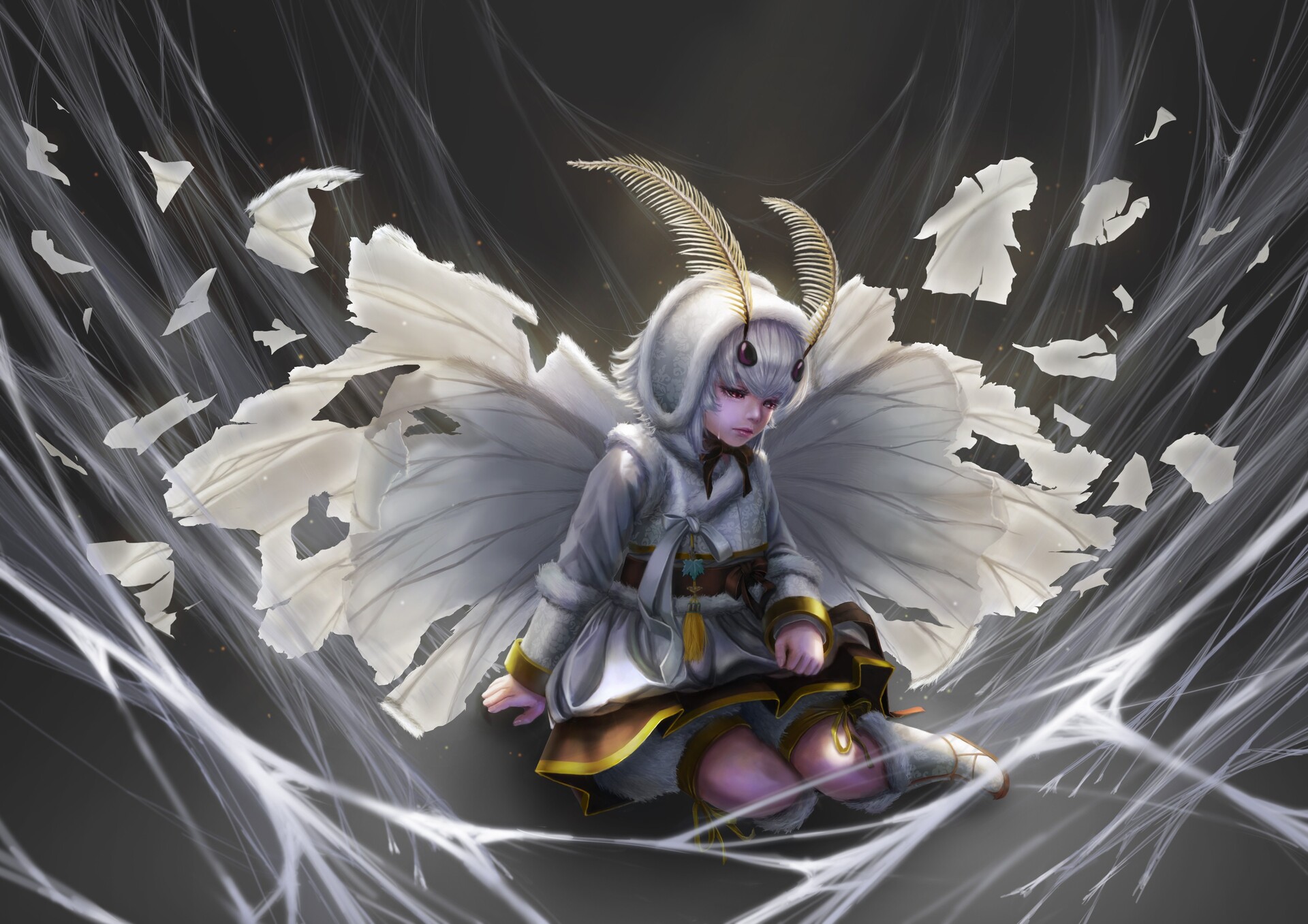 ArtStation - Silk moth