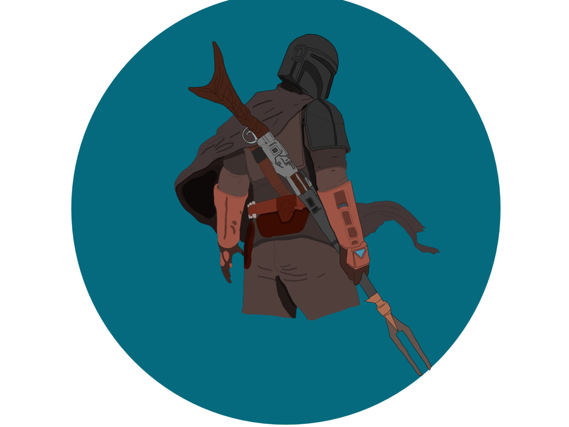 ArtStation - Mandalorian before beskar