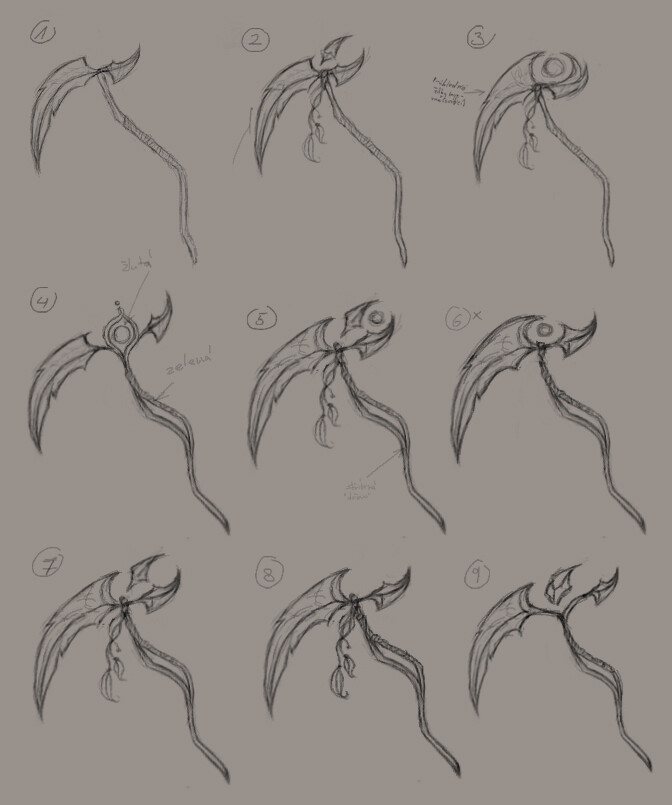 ArtStation - Scythe Cocept