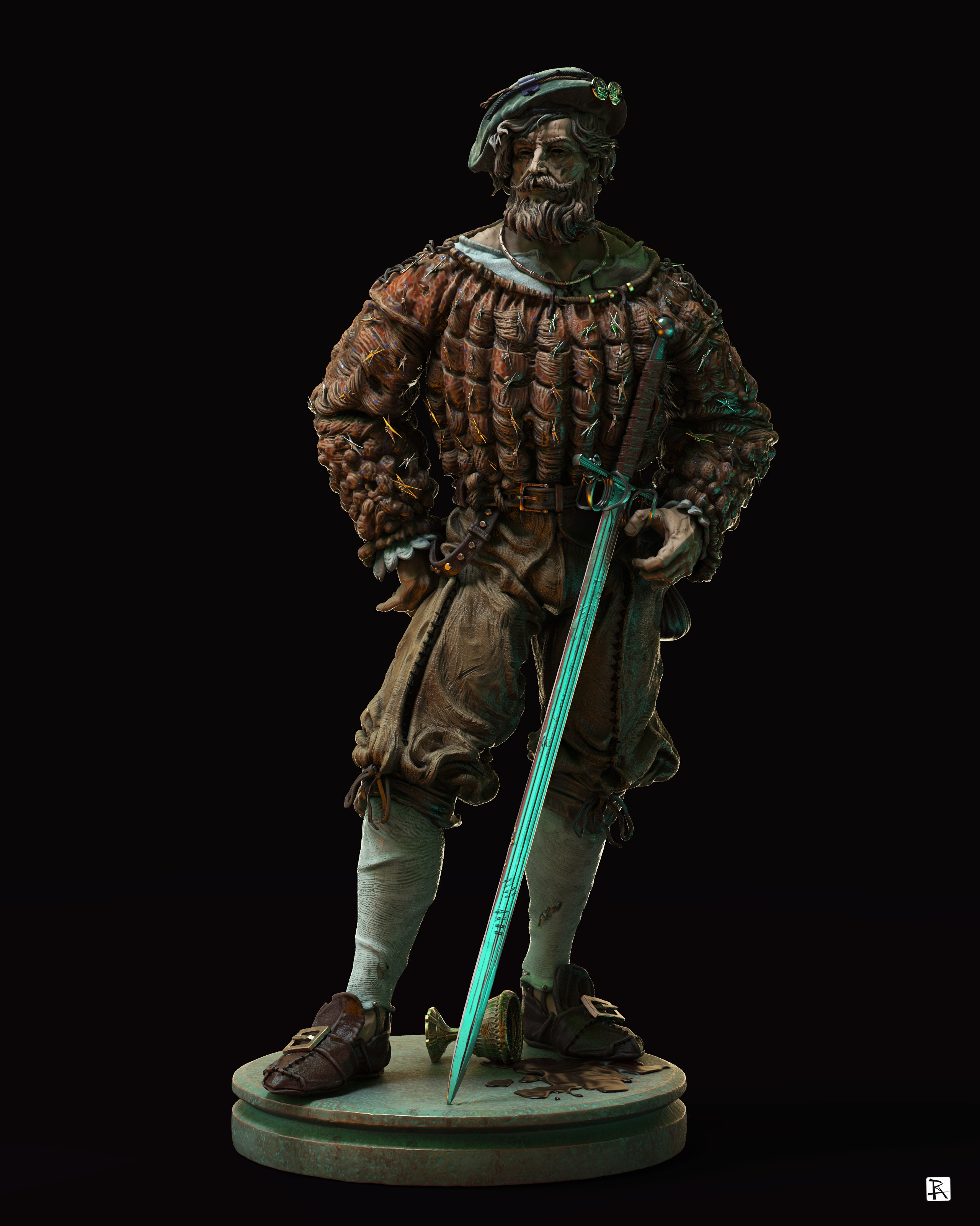 Béres Rudolf Artist - Servant of Death The Victual Brothers Pirate