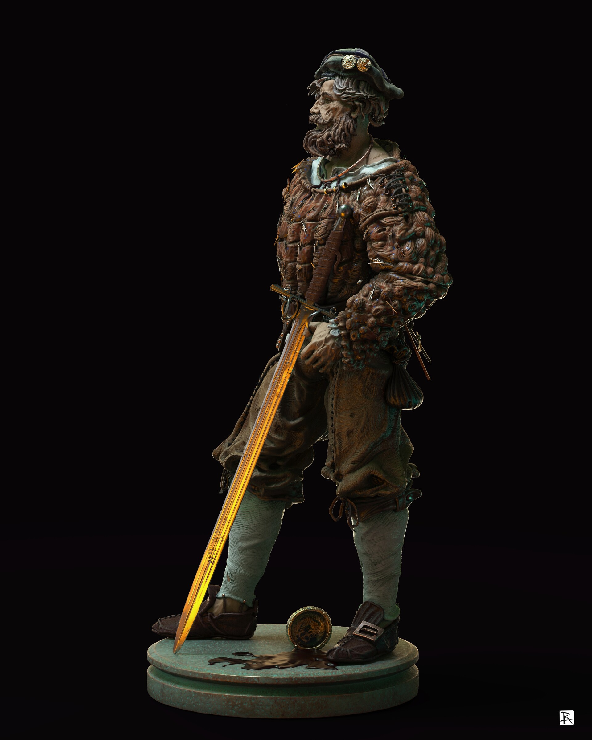 Béres Rudolf Artist - Servant of Death The Victual Brothers Pirate