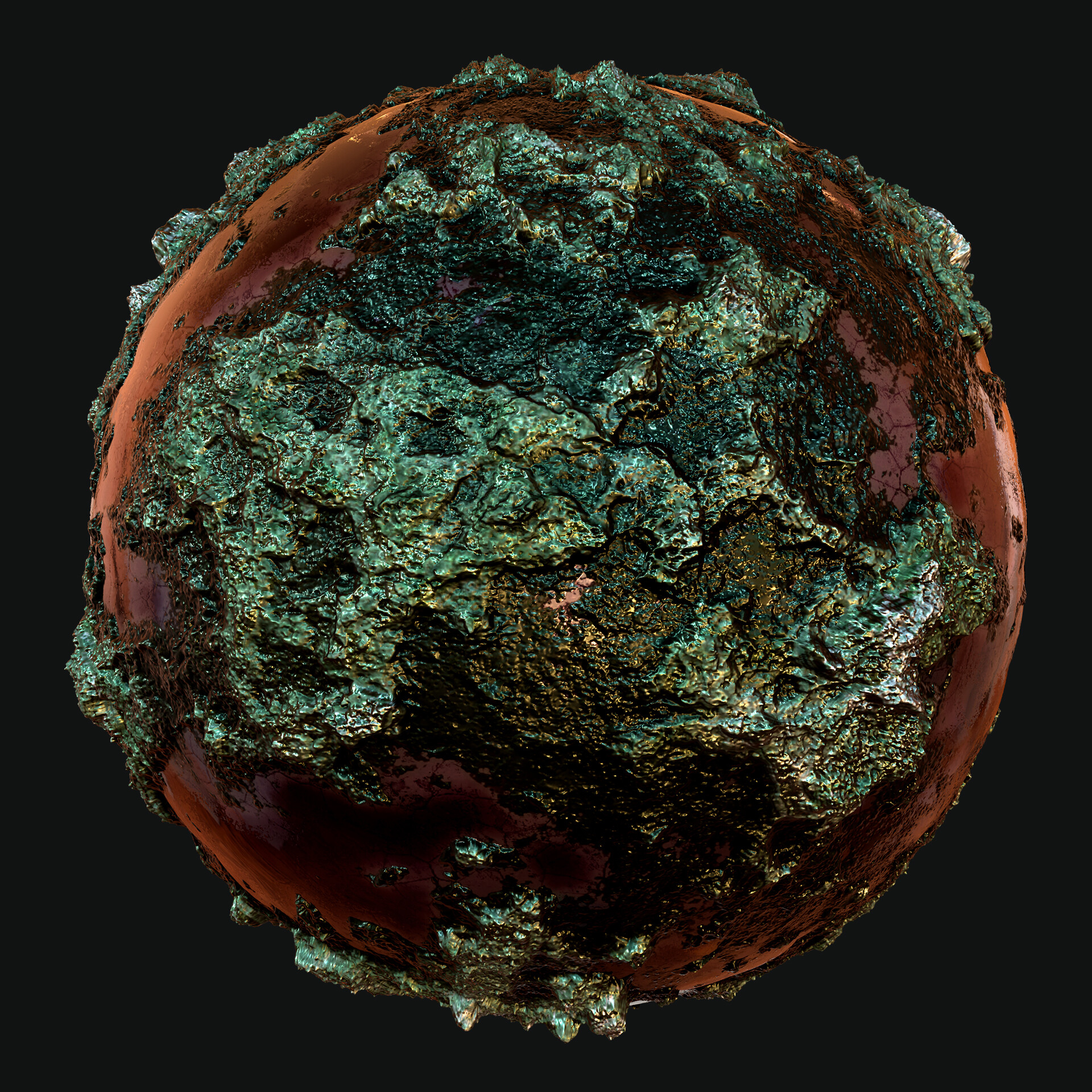ArtStation - Planet Alien texture.