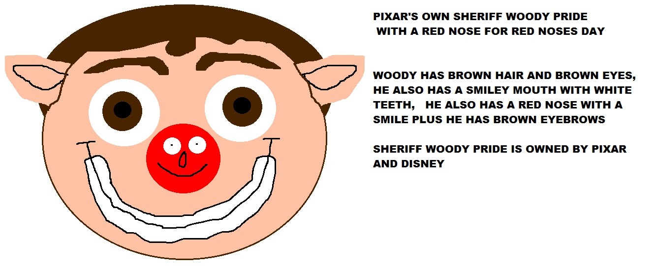 ArtStation - Sheriff Woody Pride With A Red Nose