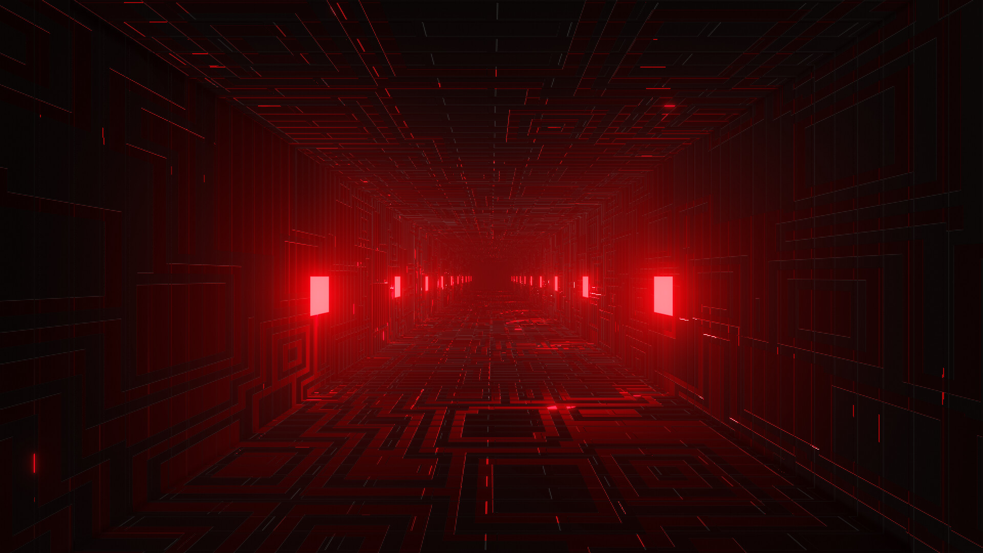 ArtStation - Abstract corridor desing