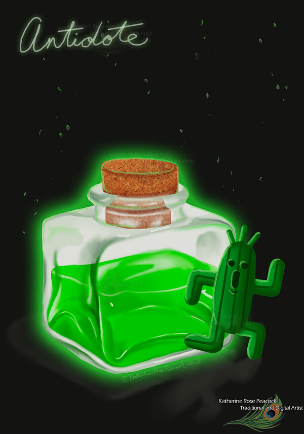 ArtStation - Final Fantasy Fan Art - Cactuar Antidote