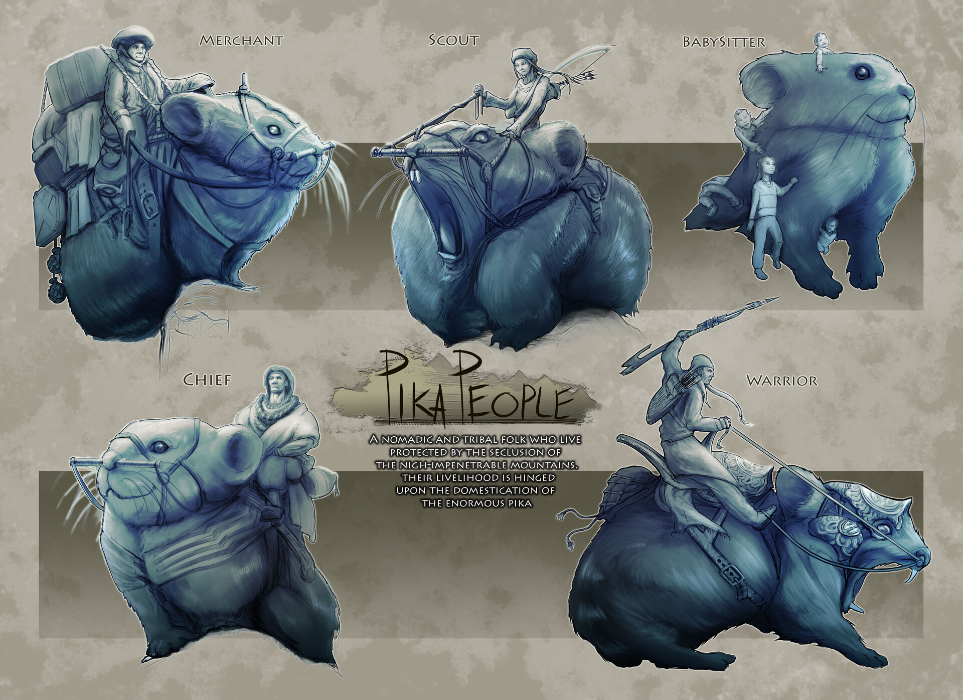 ArtStation - Pika People