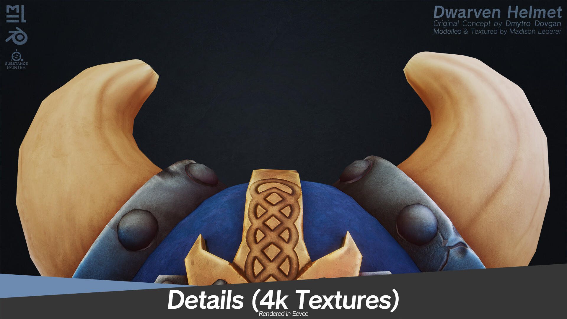 Madison Lederer - Third Year Capstone - Dwarven Helmet