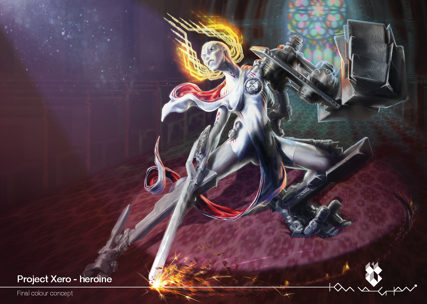 ArtStation - Project Xero - Heroine
