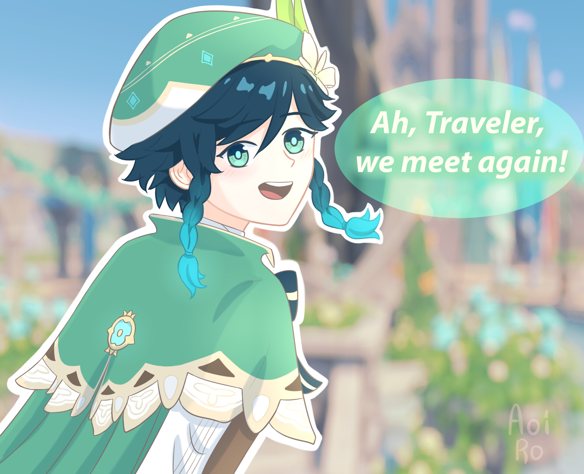 ArtStation - Welcome to the Windbloom Festival