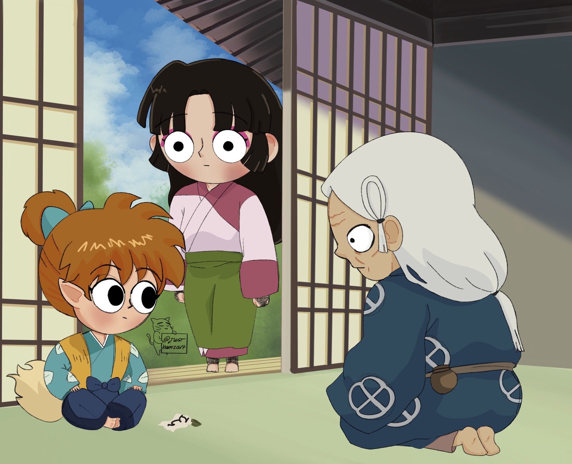 ArtStation - poor sango