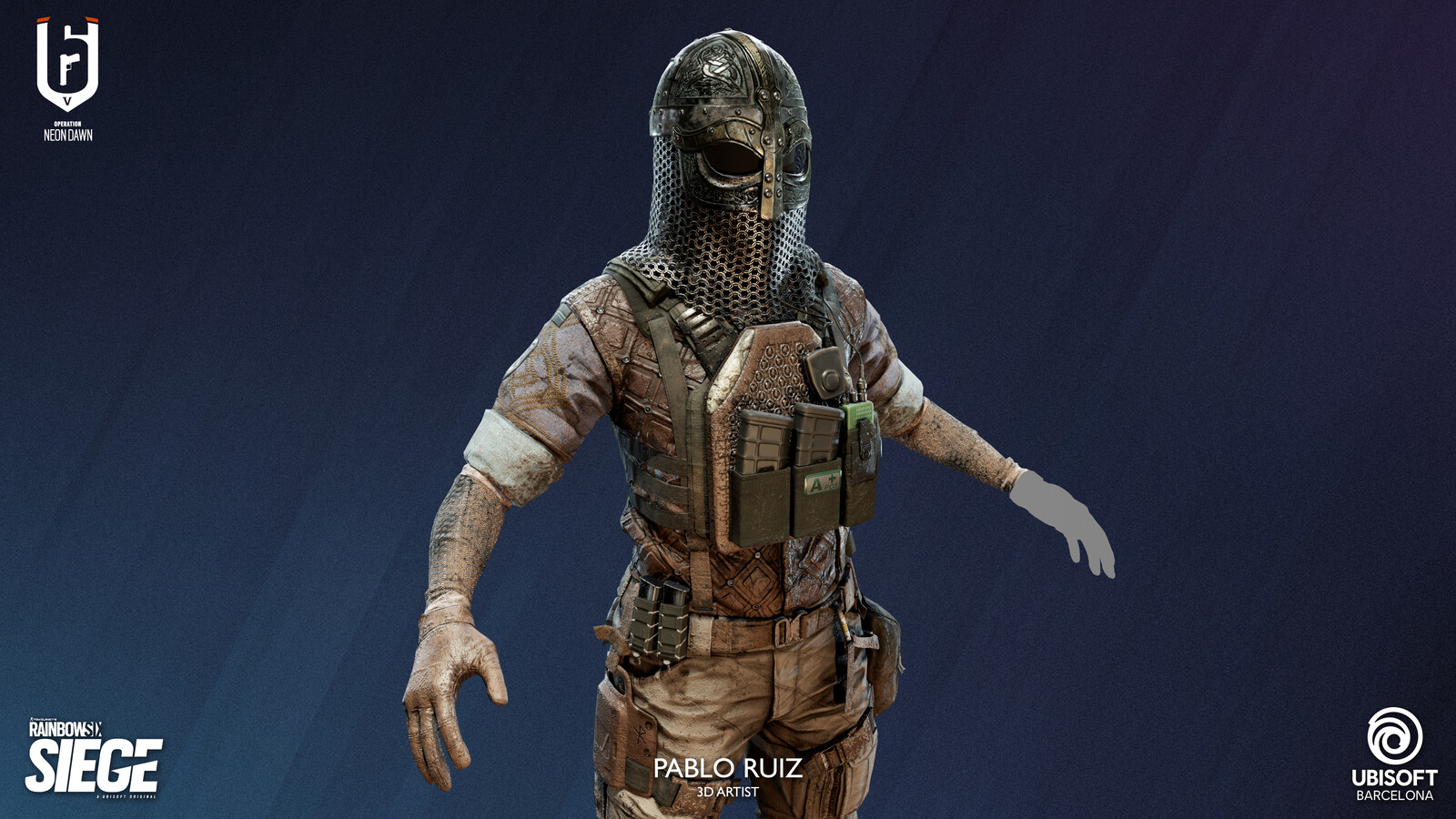 Pablo Ruiz Roldán - Rainbow Six | Siege - Nokk Dark Age Bundle