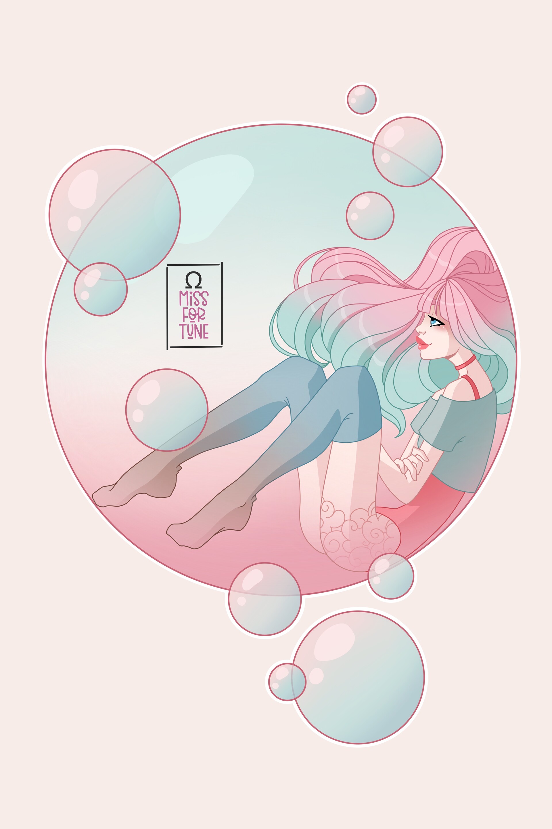 ArtStation - BUBBLE - Character Design.