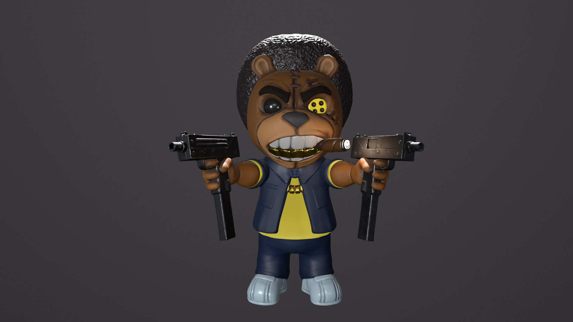 ArtStation - Bo Plushy Gangsta